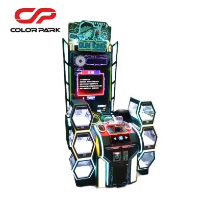 Cina Grandi divertimenti Parco colorato Macchina arcade Divertimento Amusement pistole Target Coin Operato Giochi Machine Shooting Video Game in vendita