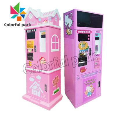 Cina Gioco arcade colorato personalizzato Mini Bill Exchanger per distributore automatico di divertimento in vendita