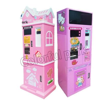 中国 カスタマイズされたカラフルなアーケードゲーム ミニビル交換機 販売のため
