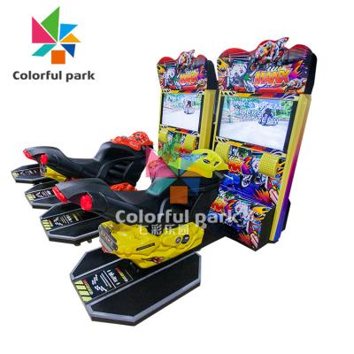 Cina Colorful Park 2 Player TT Arcade Driving Simulator Moto Game Machine con schermo da 42 pollici in vendita