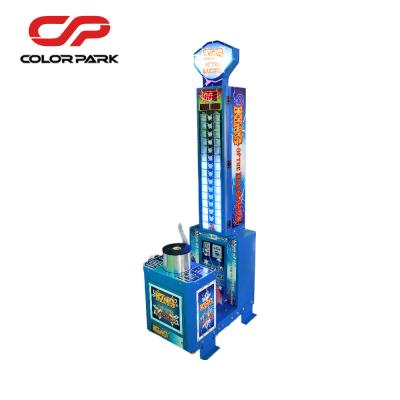 Cina Certificato CE Monete di parco colorata azionata Hit Hammer Boxing Machine per sala giochi interna in vendita