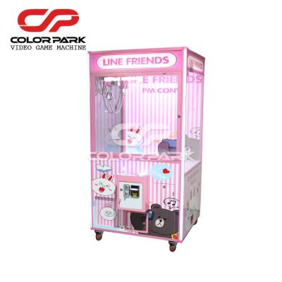 Cina Gioco d'arcade con motore di monete Claw Crane Machine Giocattolo per centri di gioco in vendita