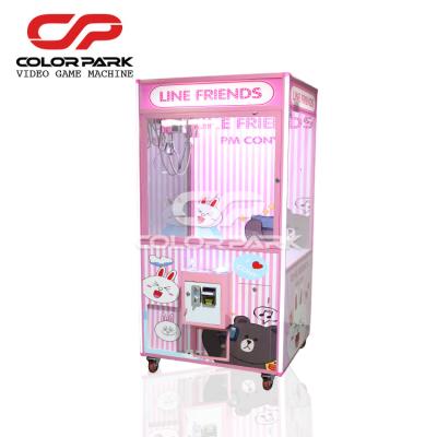 Cina Gioco d'arcade con motore di monete Claw Crane Machine Giocattolo per centri di gioco in vendita