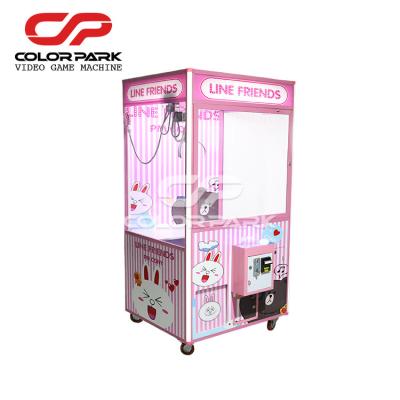 Cina Gioco d'arcade con motore di monete Claw Crane Machine Giocattolo per centri di gioco in vendita