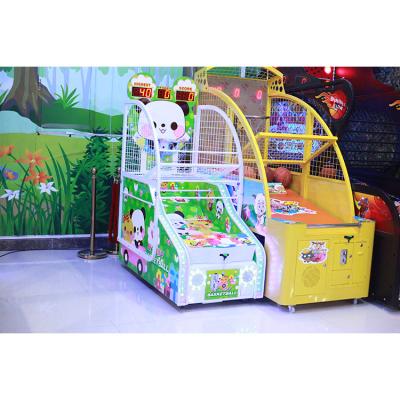 中国 CE証明書 カラフルパーク キディライドシミュレーター アークードゲーム用のバスケットボールマシン 販売のため
