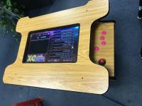 China Customized 2 Player Arcade Combat Game Machine 90x80x200cm with Multi Game CE Certificate for sale