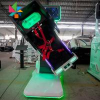 China Commercial Kiddie Ride Car with LED Lights and Music for Amusement Park 2 Adults 1 Child for sale