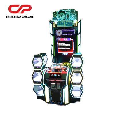 Cina Colorful Park Coin Operated Shooting Gun Video Simulator per il divertimento non-stop del Game Center in vendita