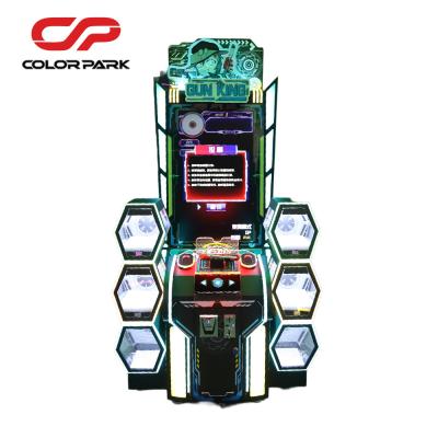Cina Colorful Park Coin Operated Shooting Gun Video Simulator per il divertimento non-stop del Game Center in vendita