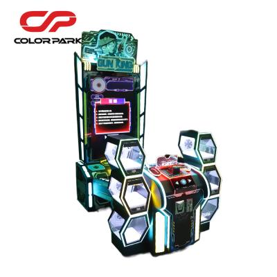 Cina Colorful Park Coin Operated Shooting Gun Video Simulator per il divertimento non-stop del Game Center in vendita