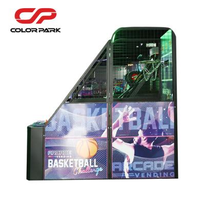 中国 娯楽センターでコイン操作のための室内2プレイヤーバスケットボールアーケードゲームマシン 販売のため