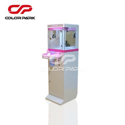 Cina Amusement Game Center Parco di colori adatto Mini Arcade Claw Crane Toy Vending Machine in vendita