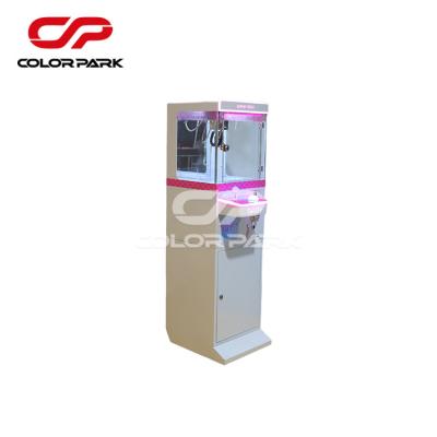 Cina Amusement Game Center Parco di colori adatto Mini Arcade Claw Crane Toy Vending Machine in vendita