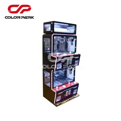 Cina Colorato intrattenimento in ambienti chiusi 4 giocatori Mini Plush Toy Claw Machine Kit per gioco arcade in vendita