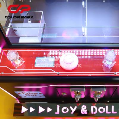 Cina Colorato intrattenimento in ambienti chiusi 4 giocatori Mini Plush Toy Claw Machine Kit per gioco arcade in vendita