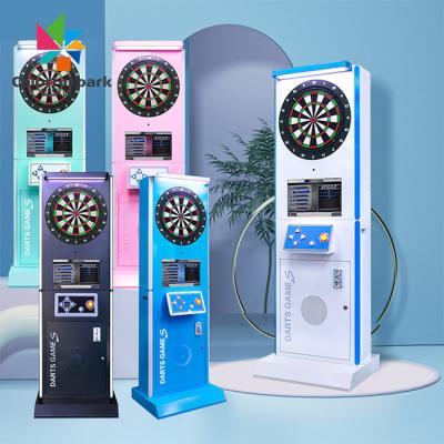 Cina EU Plug Parco colorato interno Moneta azionata Sport elettronici Dart Game Machine per bar in vendita