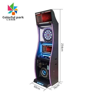 Cina EU Plug Parco colorato interno Moneta azionata Sport elettronici Dart Game Machine per bar in vendita