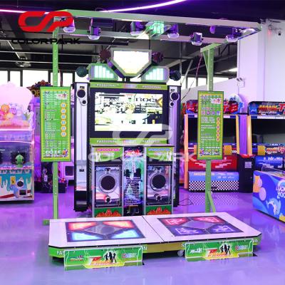 Cina Parco di intrattenimento colorato videogiochi macchina da ballo a moneta per adulti in vendita