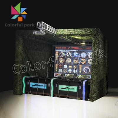 Cina Colorful Park Arcade Shooting Game Machine con 4 giocatori Simulatore di videogiochi in vendita