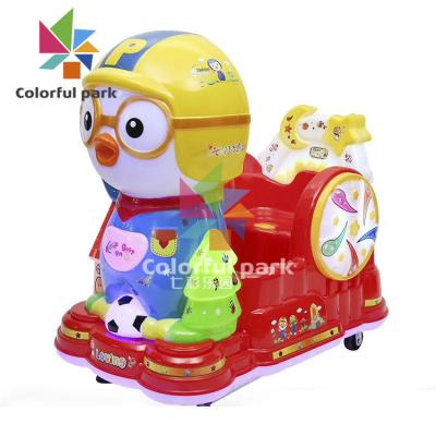Cina Gioco d' arcade Bambini Swing Auto Parco Colorato Macchina Stand Swing Machine per 3 anni in vendita