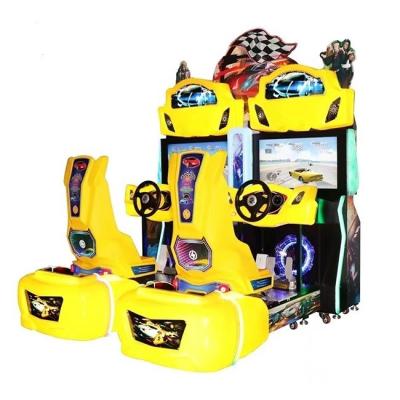 Cina EU Plug Multi Game Simulator Car Racing Due giocatori Macchina a moneta per tutte le età in vendita