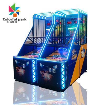 Cina Età 6 anni Macchina per giochi arcade di basket a pieghevole a moneta a 230 cm in vendita