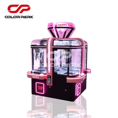 Cina Colorato 4 giocatori Mini Claw Crane Pinball Macchina Arcade Gioco per Monete Operato Regali in vendita