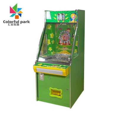 Cina Coin operato colpire macchina di spinta moneta per gioco verde arcade a Colorful Park in vendita