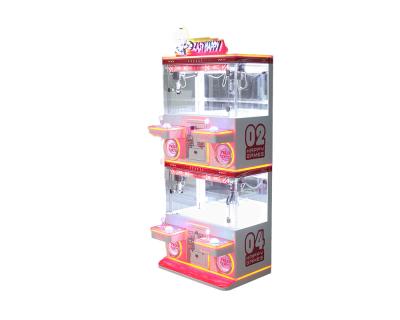 Cina 4 giocatori Toy Crane Arcade Game Machine Perfetto per il centro giochi di divertimento 3 anni in vendita