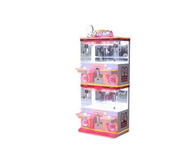 Cina 4 giocatori Toy Crane Arcade Game Machine Perfetto per il centro giochi di divertimento 3 anni in vendita