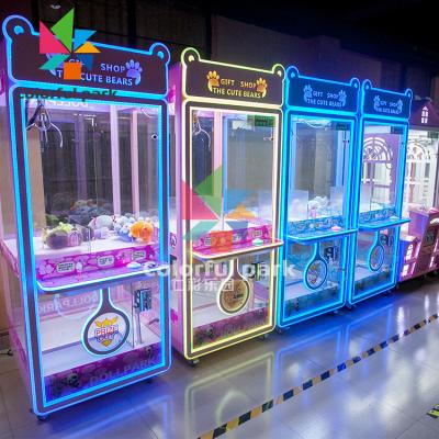 Cina Colorful Park 1 Player Arcade Claw Crane Vending Machines Certificati CE e personalizzati in vendita