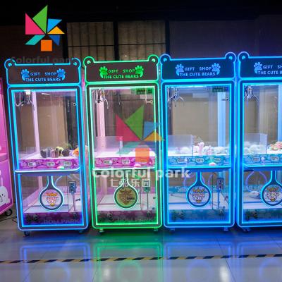 Cina Colorful Park 1 Player Arcade Claw Crane Vending Machines Certificati CE e personalizzati in vendita