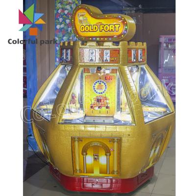Cina EU Plug Colorful Park 6 giocatore colpire moneta Pusher Arcade macchina da gioco con certificato CE in vendita