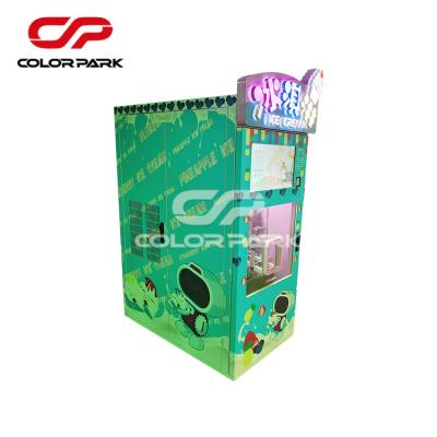 Cina US PLUG Colorful Park Coin Operated Vending Machine Fully Automatic Ice Machine per età 3 anni in vendita