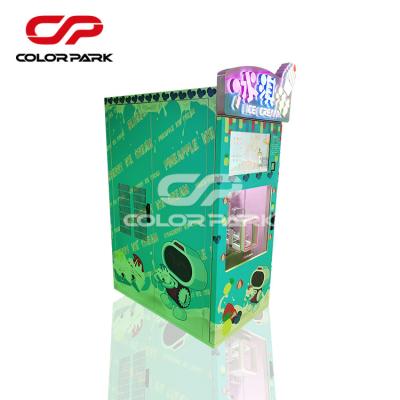 Cina US PLUG Colorful Park Coin Operated Vending Machine Fully Automatic Ice Machine per età 3 anni in vendita
