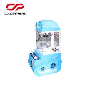 Cina 1 giocatore Mini Arcade Claw Crane Toy Vending Machine Parco colorato con certificato CE in vendita