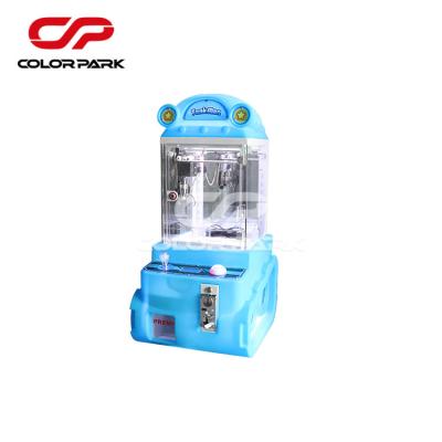 Cina 1 giocatore Mini Arcade Claw Crane Toy Vending Machine Parco colorato con certificato CE in vendita