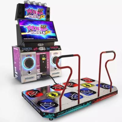 Cina 1/2/3 posti Parco colorato Indoor Arcade Dance Game Machine con sistema a moneta in vendita