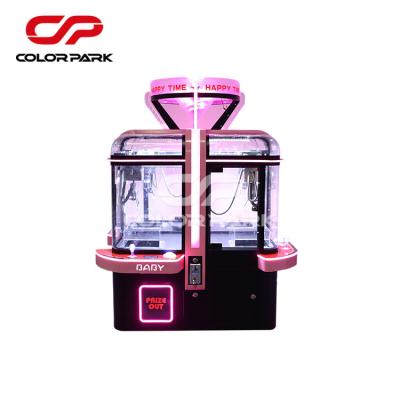 Cina Colorato Parco Arcade Game Coin Operato Mini Claw Crane Machine per Amusement Game Center in vendita