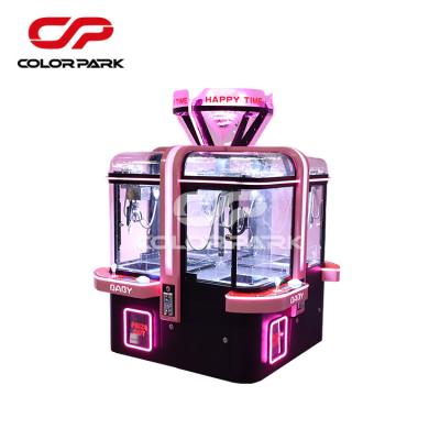 Cina Colorato Parco Arcade Game Coin Operato Mini Claw Crane Machine per Amusement Game Center in vendita