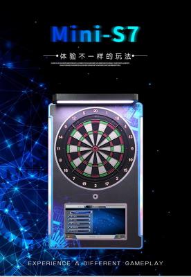 Cina Macchina da gioco a freccette a moneta interna Parco colorato Sport elettronici Mini Dart Board in vendita