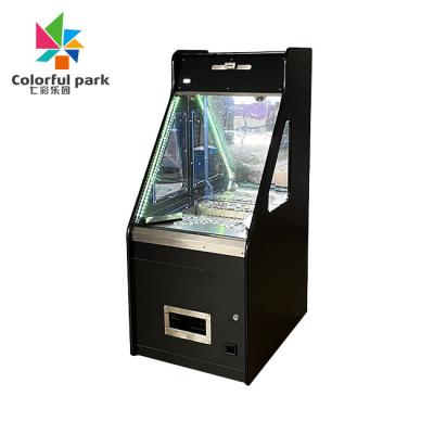 Cina Colorato Parco Monete Azionato Colpire Monete Pusher Macchina di gioco Arcade per età 3 anni in vendita