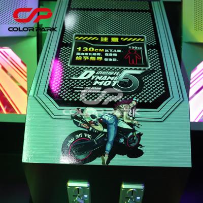 Cina Macchina per giochi a monete impermeabile Perfetto intrattenimento per gli appassionati di Moto Dynamic in vendita