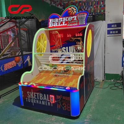Cina Macchina da basket per giochi per bambini a monete per divertimenti colorati in vendita