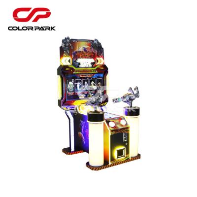 China personalizado sim 2 jogador série kid moeda operado máquina de jogo de tiro para o centro de jogos à venda