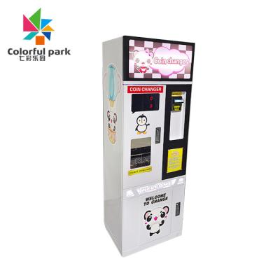 Cina Macchina automatica di cambio di bollette per distributori di monete Certificato CE Parco colorato in vendita