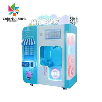 Cina Macchina automatica di vendite di caramelle di cotone con carta di credito per il centro giochi di divertimento in vendita