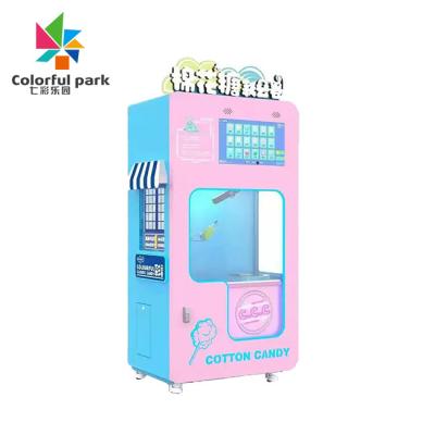 Cina Macchina automatica di vendite di caramelle di cotone con carta di credito per il centro giochi di divertimento in vendita