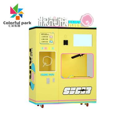 Cina Macchina automatica di vendite di caramelle di cotone con carta di credito per il centro giochi di divertimento in vendita