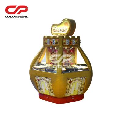 China Leeftijd 3 jaar Multiplayer Entertainment Coin Pusher Arcade Game Machine voor binnen Te koop